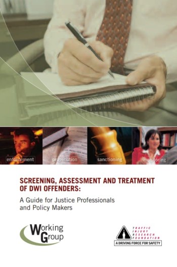 DWI Working Group - Traffic Injury Research Foundation