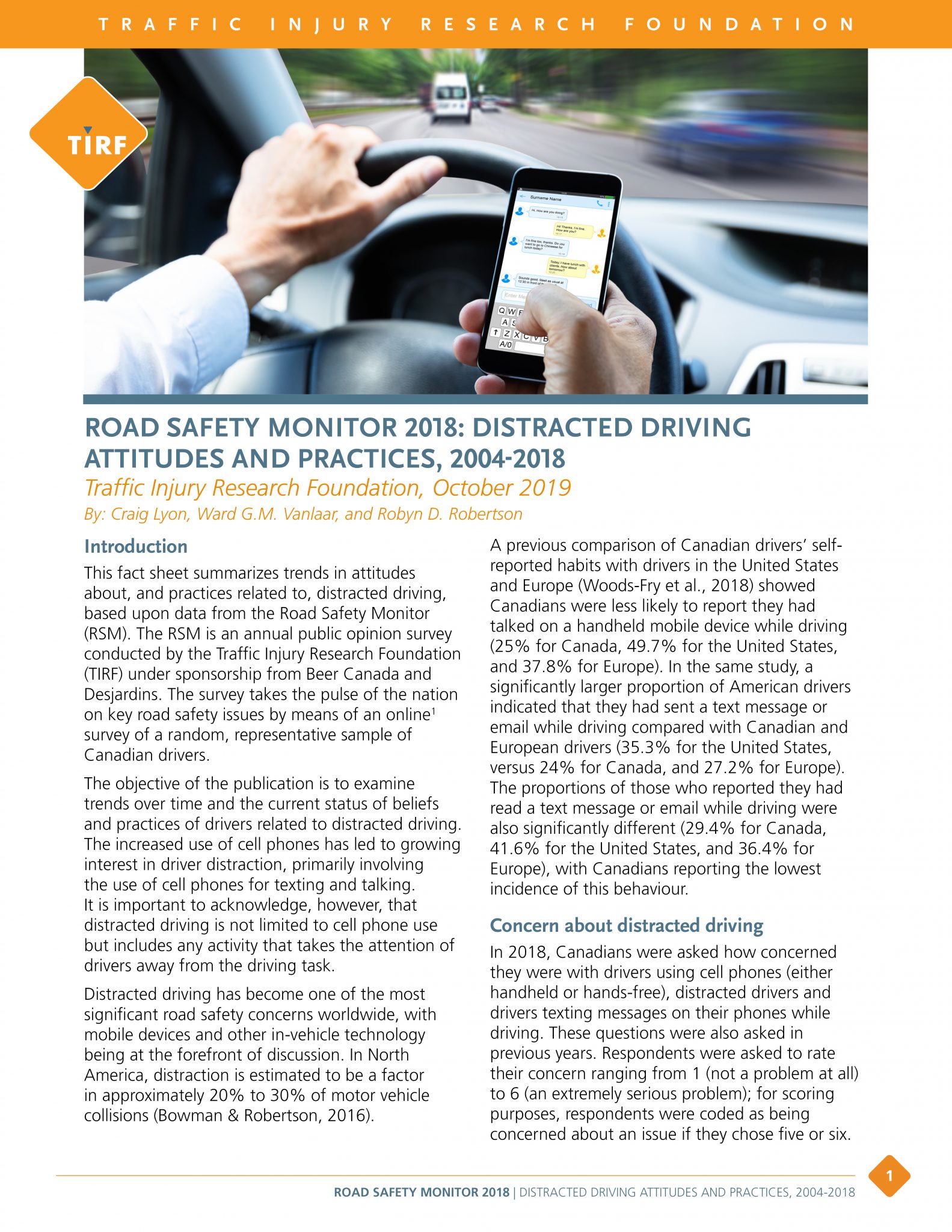 Concern about distracted driving in Canada rises dramatically: poll ...