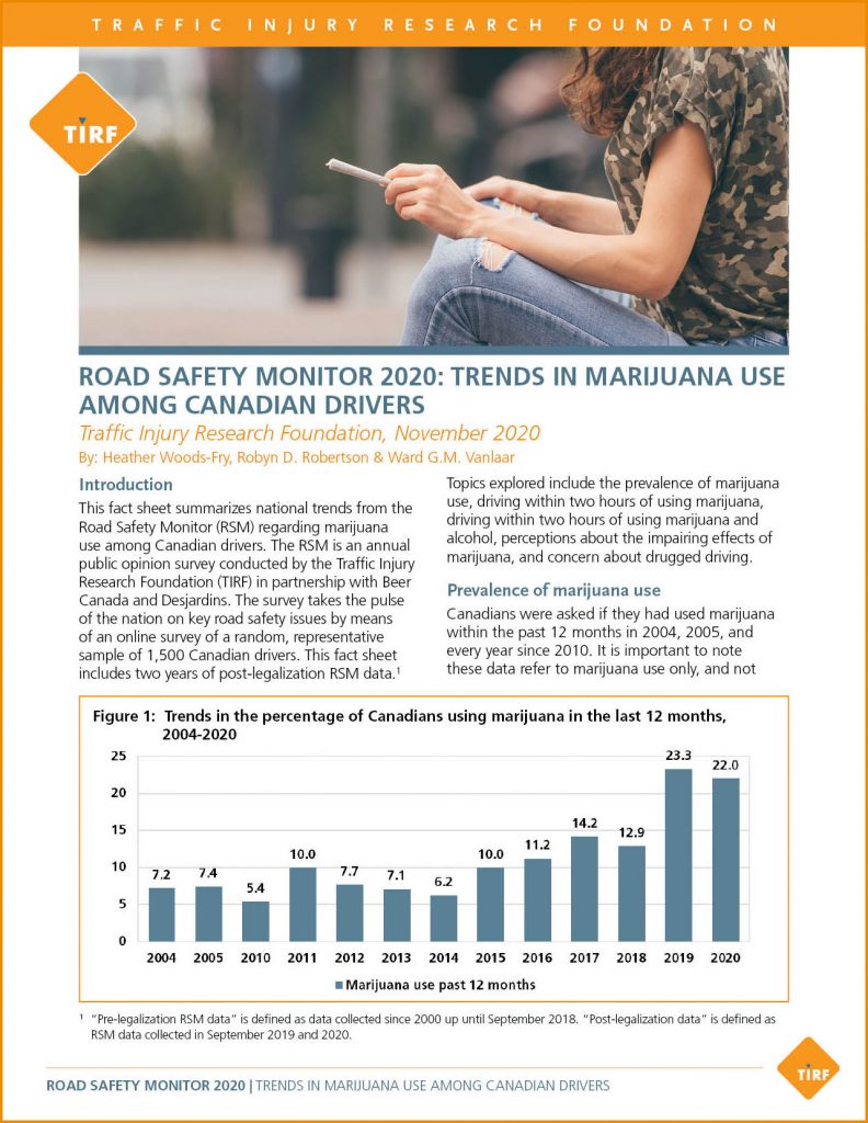 Traffic Injury Research Foundation | Canada’s Road Safety Research ...
