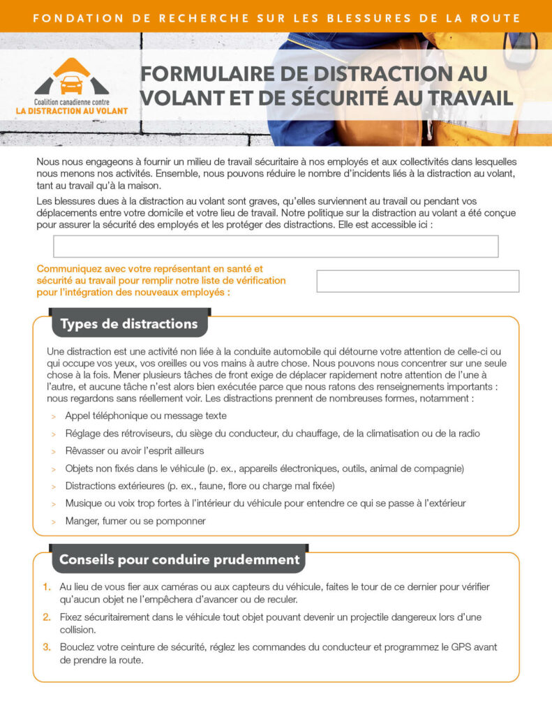 Distracted Driving in Canada: Making Progress, Taking Action - Traffic ...