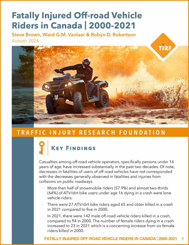 National Fatality Database - Traffic Injury Research Foundation