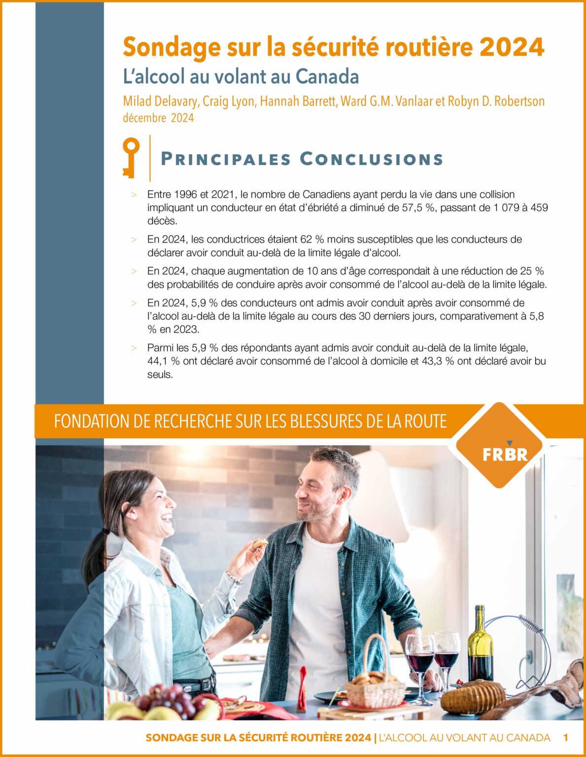 Le nombre de décès sur la route associés à l’alcool a diminué au Canada ...